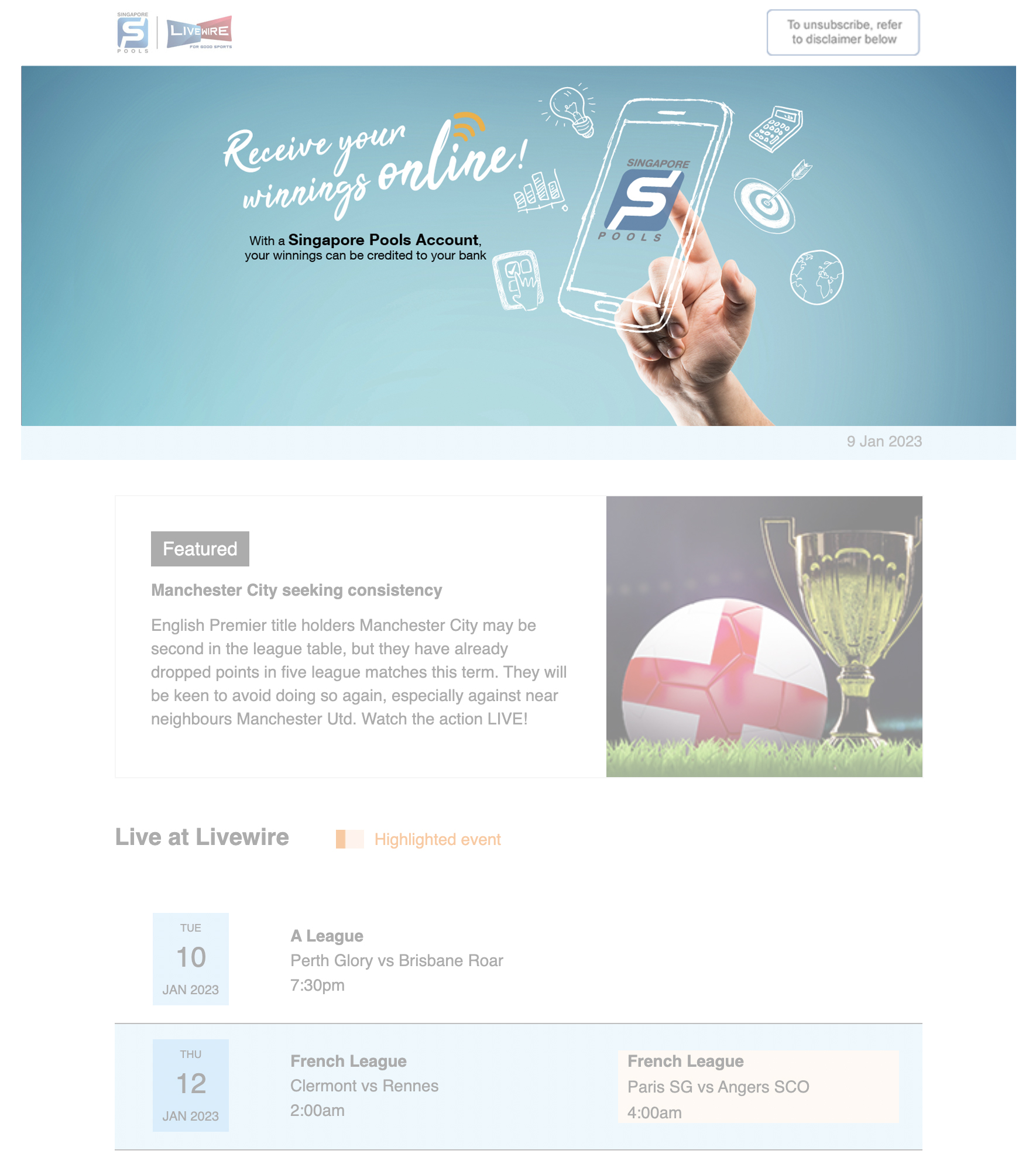 Singapore Pools Account – Jason Pang | Design Portfolio