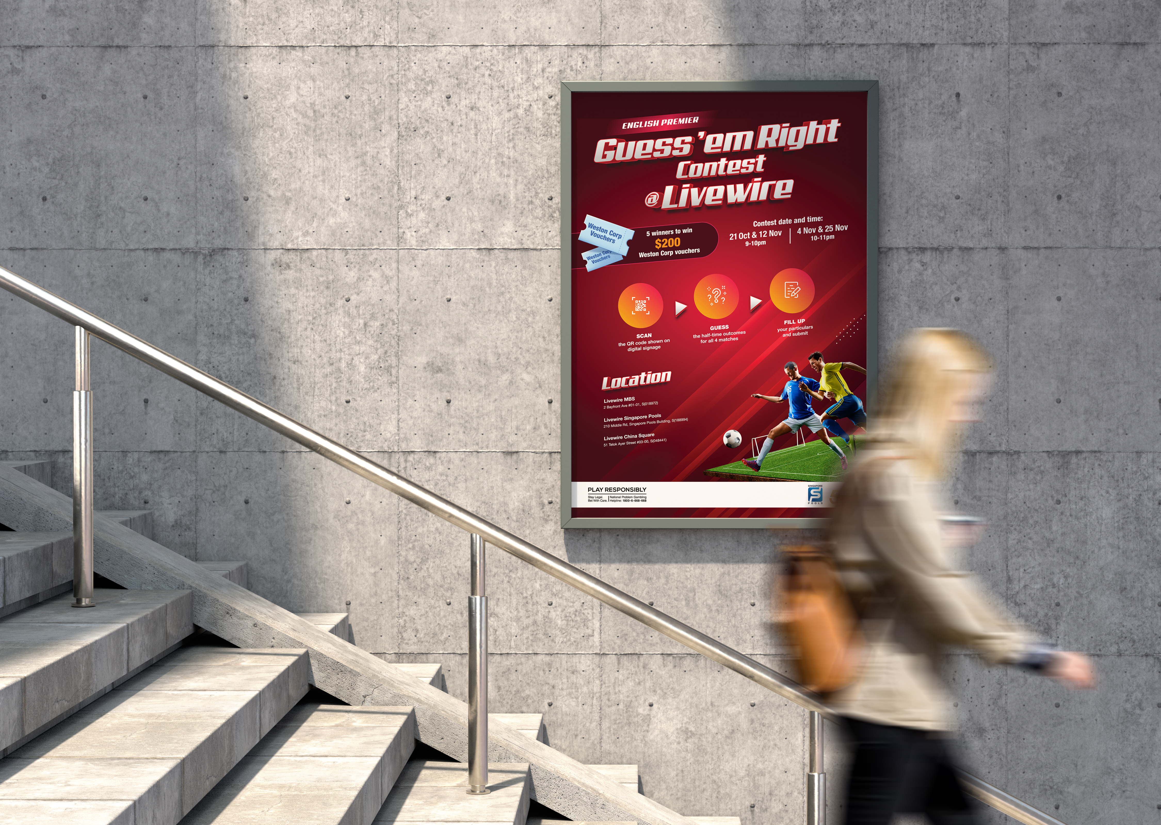 English Premier Guess ’em Right Contest – Jason Pang | Design Portfolio
